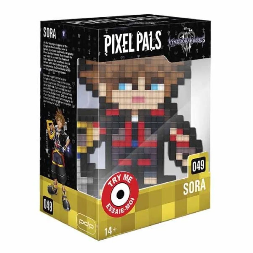 Kingdom Hearts - Sora Pixel Pals Light-Up Figure PDP | Eden Hunter ...