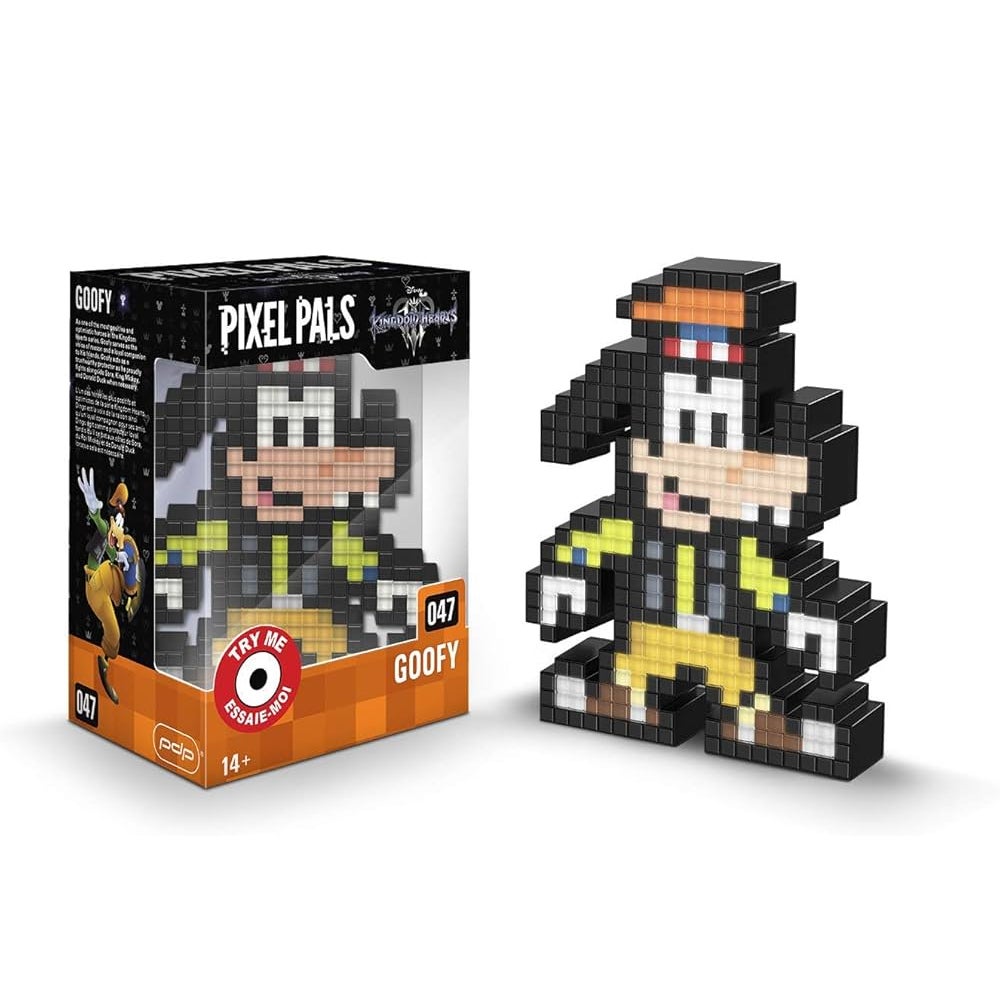 Kingdom Hearts - Goofy Pixel Pals Light-Up Figure PDP | Eden Hunter ...