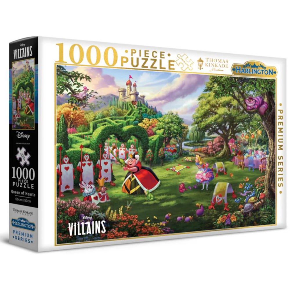 Alice in Wonderland - Queen of Hearts 1000 Piece Jigsaw Puzzle Thomas ...